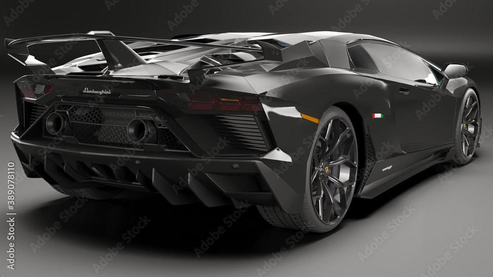 Lamborghini Aventador SVJ Stock Photo | Adobe Stock
