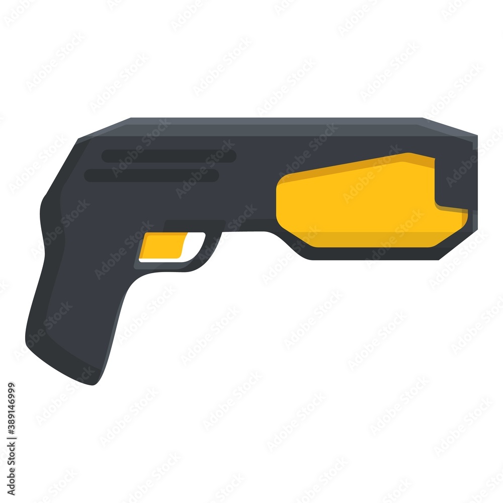 Taser icon. Cartoon of taser vector icon for web design isolated on ...