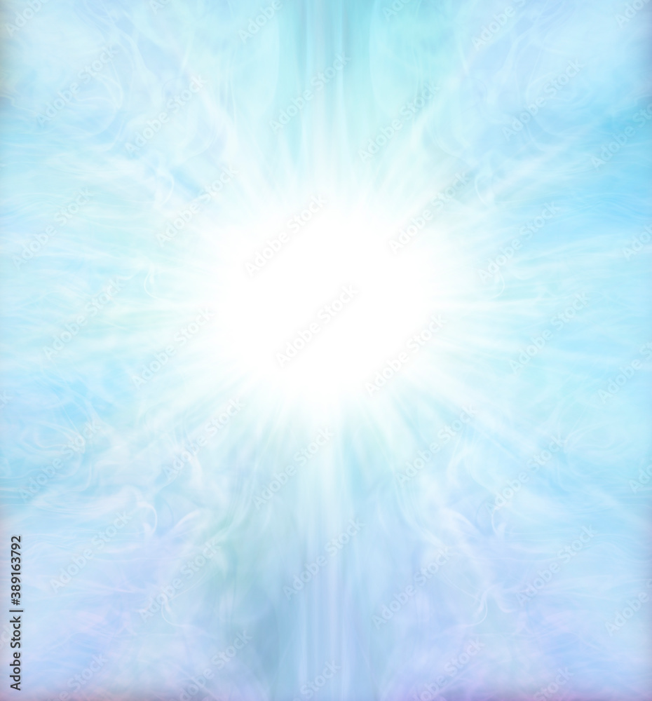 Blue Star Light Spiritual Background - beautiful pale blue ethereal ...