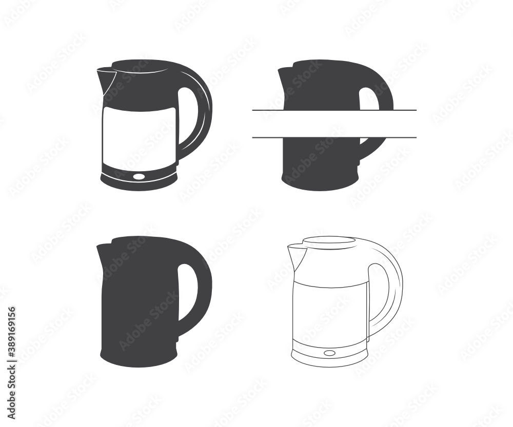 Kettle icon, Tea Kettle Vector, Tea Kettle Symbol, Tea Kettle ...