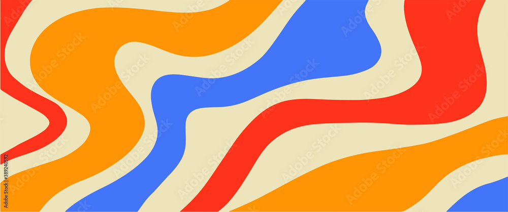 Retro abstract colorful background 4k resolution Stock Vector | Adobe Stock