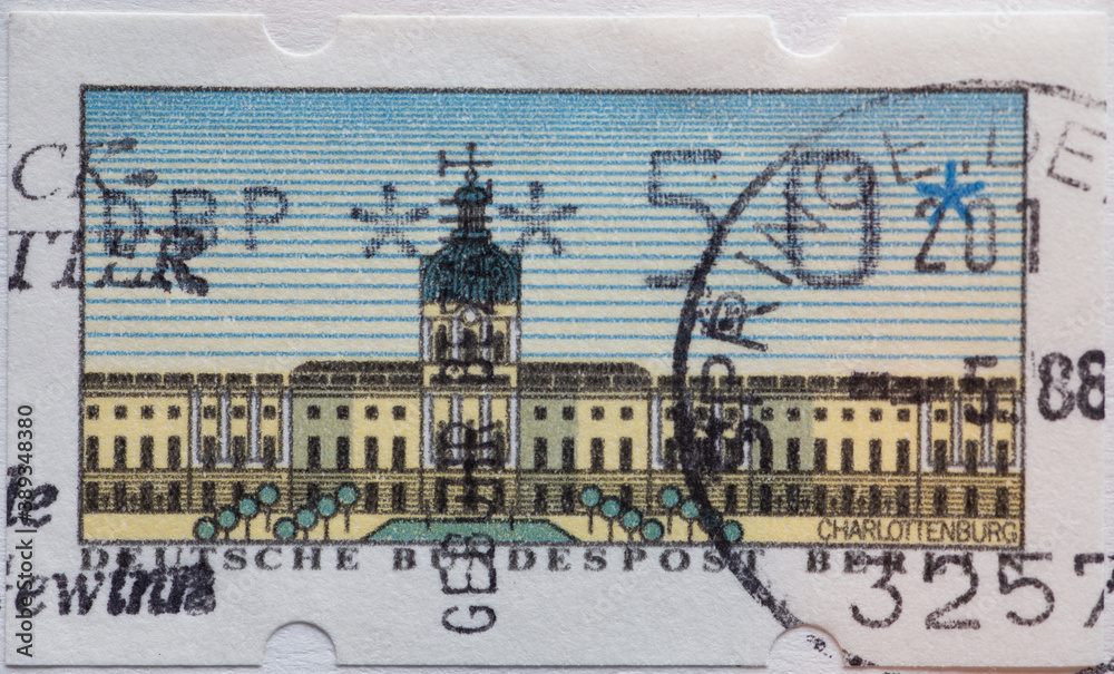 GERMANY - CIRCA 1988 : a postage stamp from Germany, showing ...