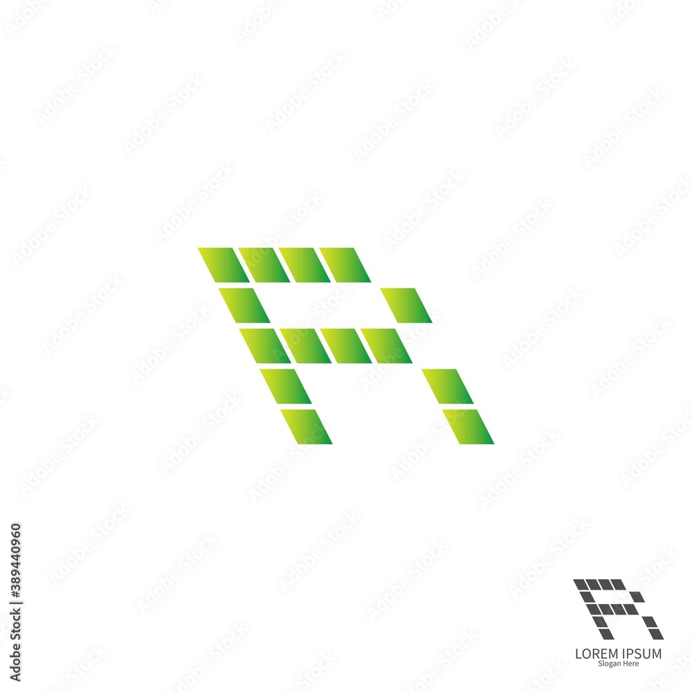 Letter R square logo icon concept design Stock Vector | Adobe Stock
