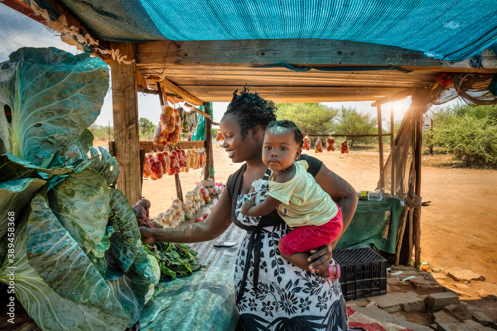african street vendor Stock Photo | Adobe Stock