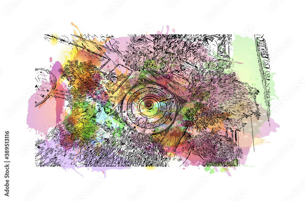 Building view with landmark of Cebu is a province of the Philippines ...