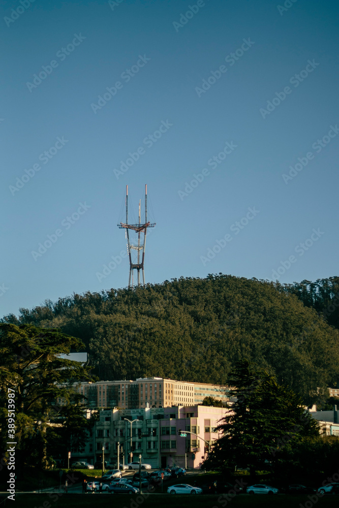 sutro tower Stock Photo | Adobe Stock
