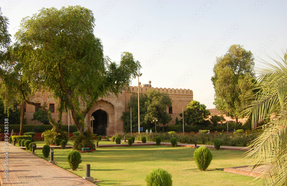 Entrance Gate of Lahore Fort in Old city Lahore. Lahore Fort is ...