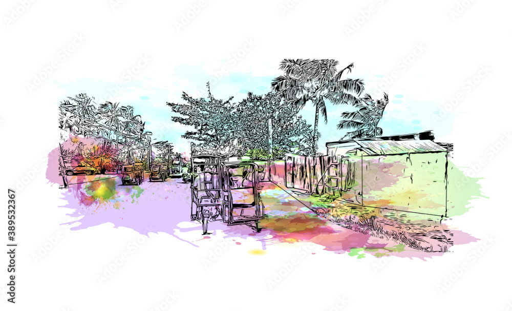 Building view with landmark of Catbalogan is the capital of the ...