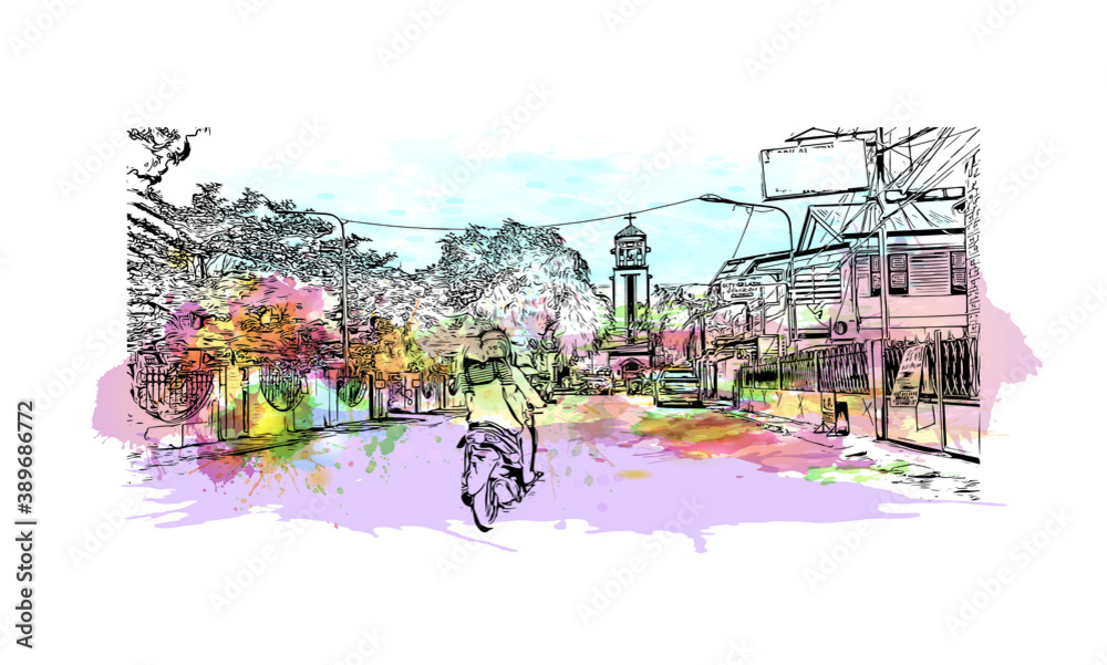 Building view with landmark of Catbalogan is the capital of the ...