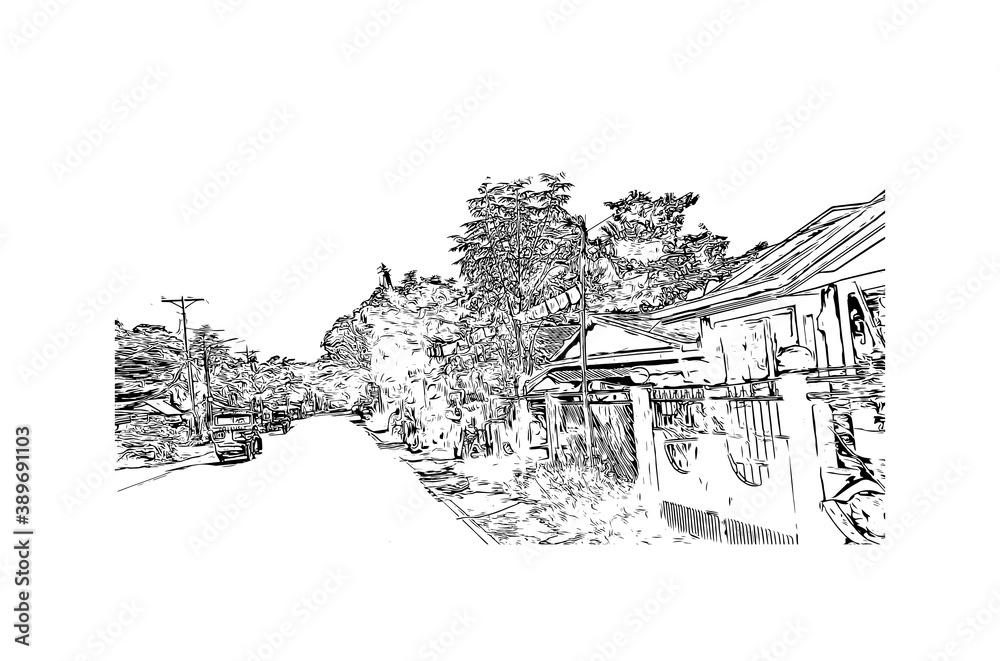 Building view with landmark of Catbalogan is the capital of the ...