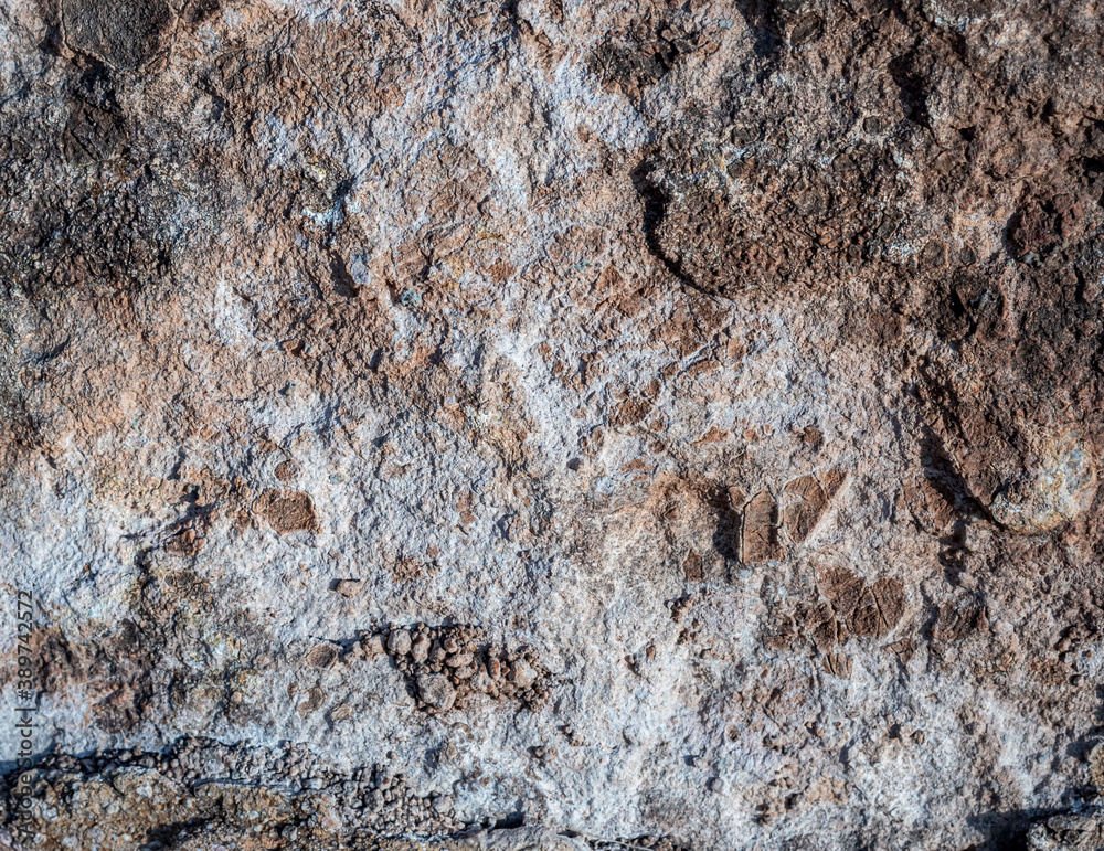 Texture, background layers and cracks in sedimentary rock. Seamless ...