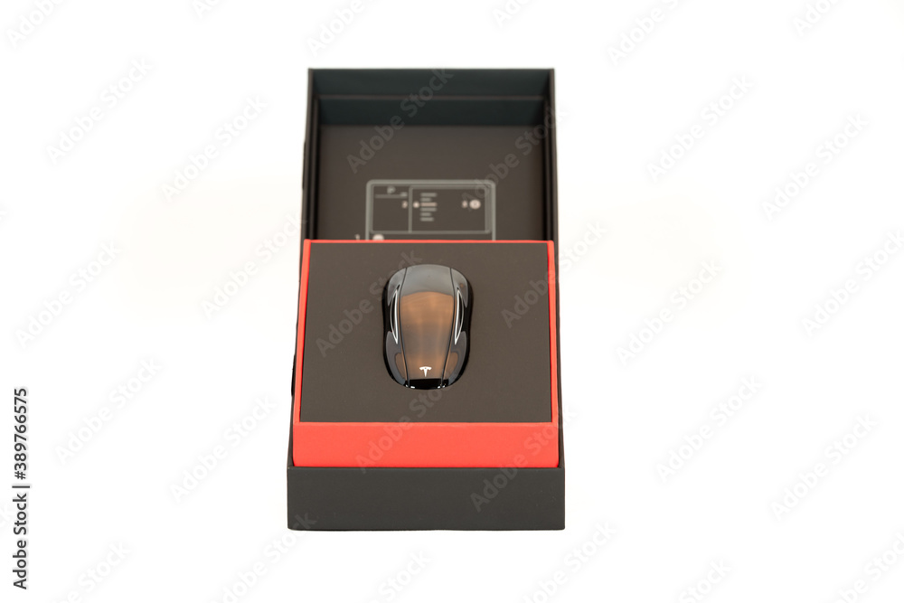 Tesla Model 3 Key Fob Stock Photo | Adobe Stock