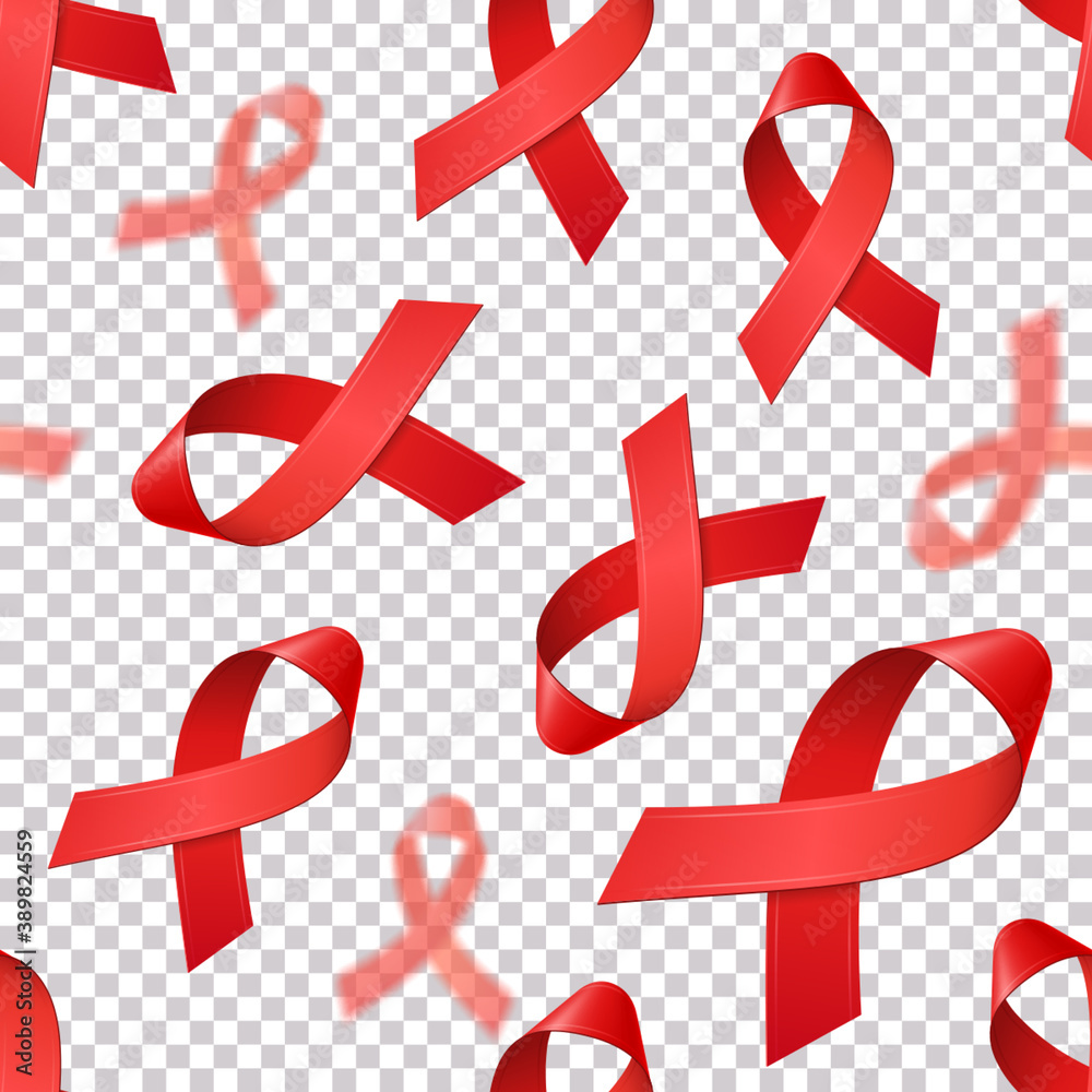 Hiv Ribbon Transparent Background