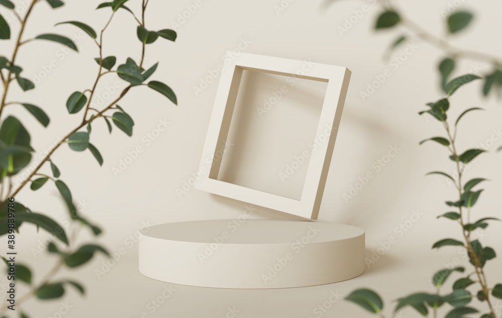 abstract geometric shape background, modern minimalist mockup for ...