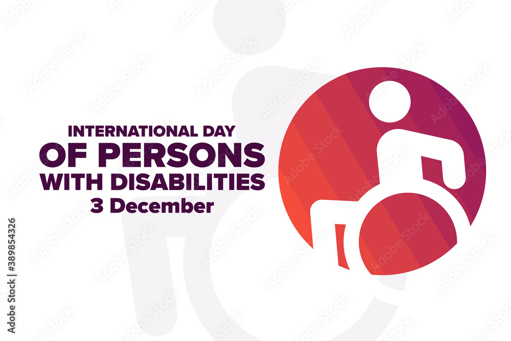International Day of Persons with Disabilities. December 3. Holiday ...