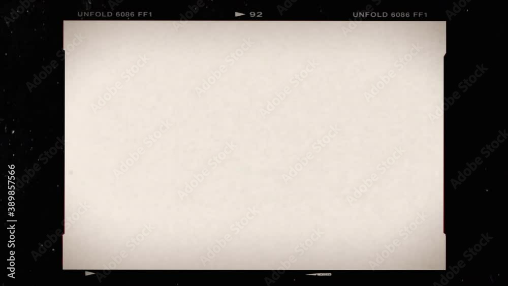 16mm Film Rounded Edge Negative Overlay.Burns dust and scratches ...