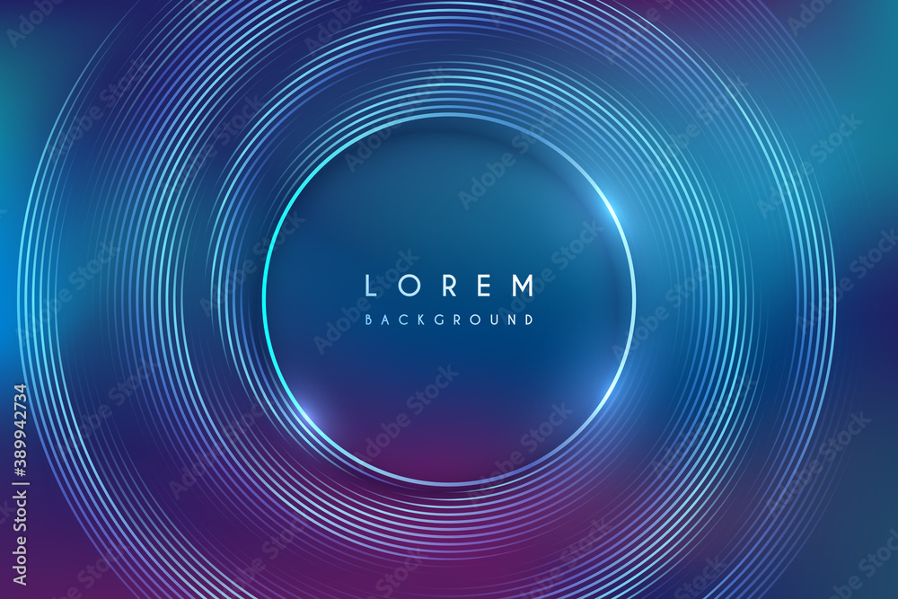 Abstract neon color circle lines background Stock Vector | Adobe Stock Abstract neon color circle lines background Stock Vector | Adobe Stock
