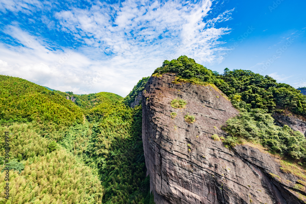 The bamboo forest valley of Tianmen Mountain, Guilin Resources, Guangxi ...