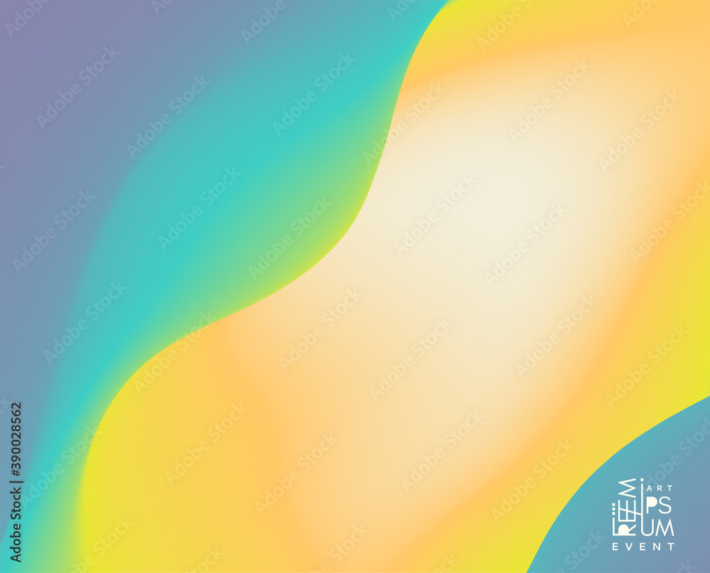 Abstract background with dynamic effect. Creative design poster with ...