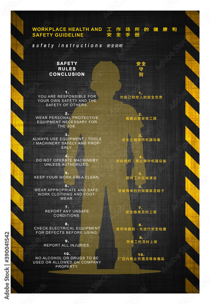 WORKPLACE HEALTH AND SAFETY GUIDELINE / SAFETY INSTRUCTIONS ...