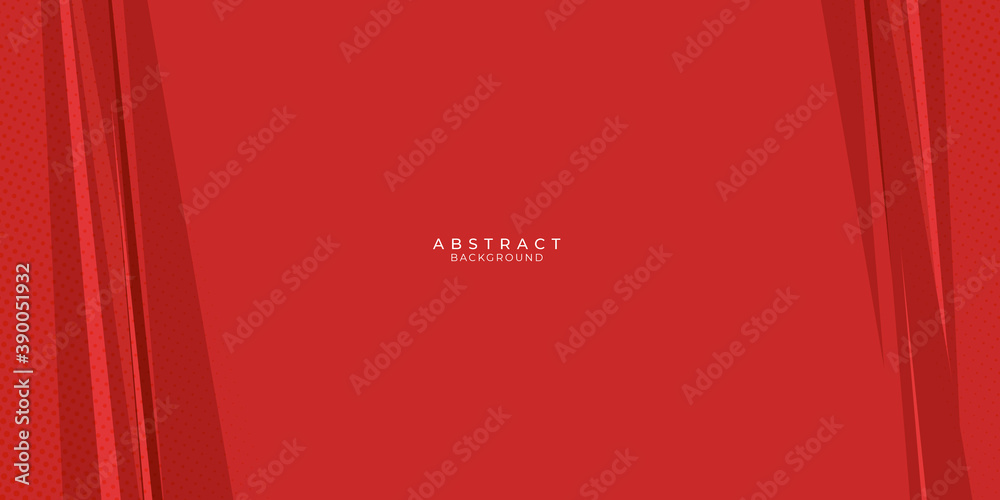 abstract red presentation background with geometric shapes design with ...