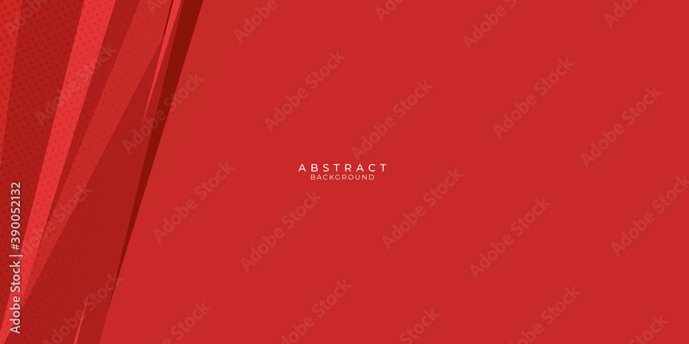 abstract red presentation background with geometric shapes design with ...