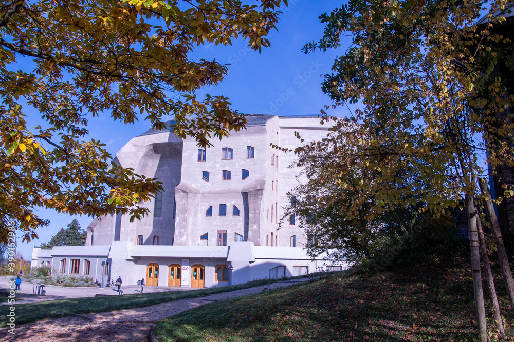 DORNACH, SWITZERLAND -25 October 2020. The Goetheanum is the world ...