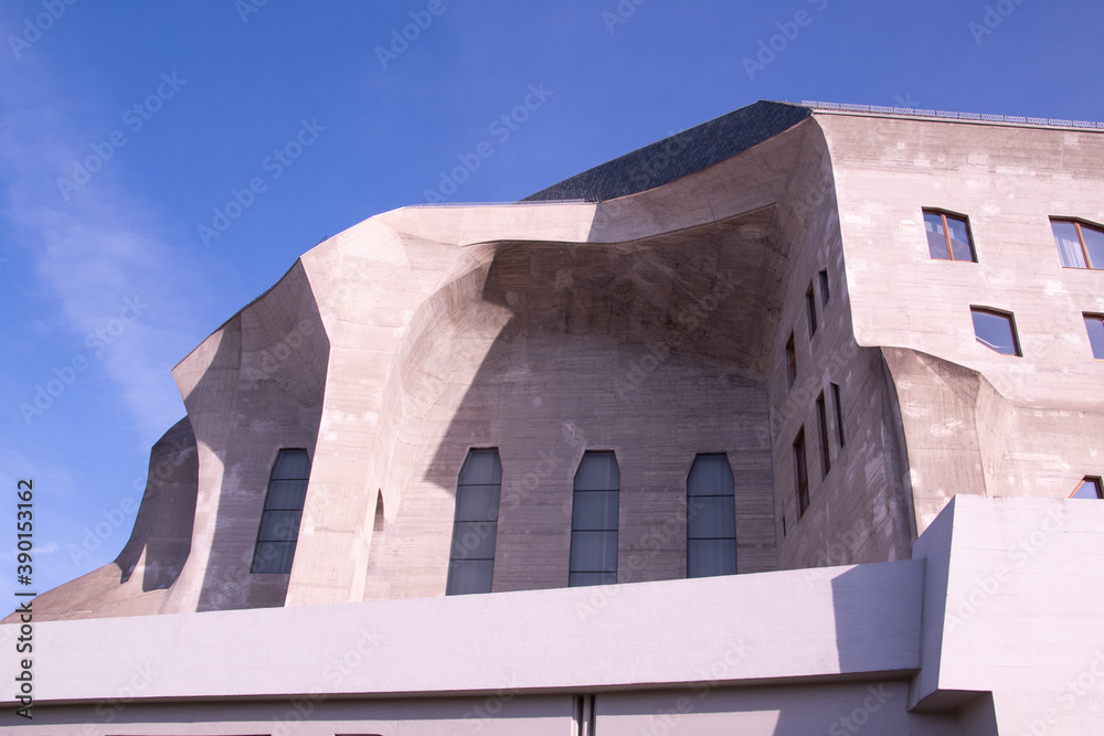 DORNACH, SWITZERLAND -25 October 2020. The Goetheanum is the world ...