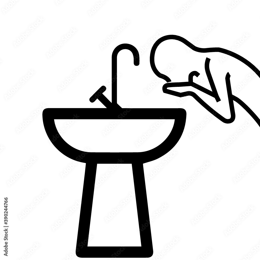 Personal Hygiene Washing Hand Face Shower Bath Brushing Teeth Toilet ...