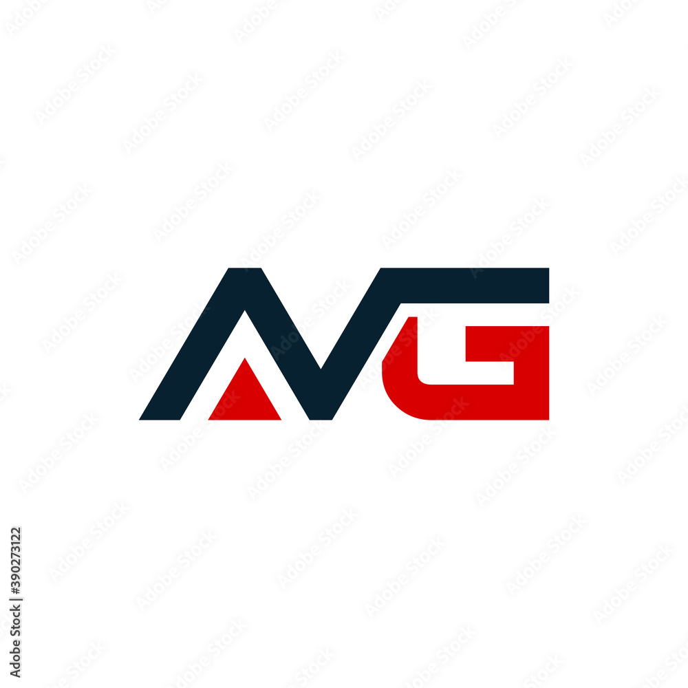 AVG Letter Initial Logo Design, Vector Template Stock Vector | Adobe Stock