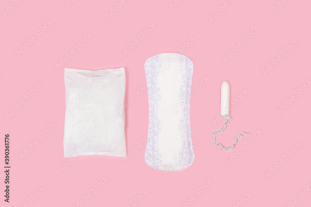 Productos de higiene íntima para mujeres, toallas sanitarias y tampones ...