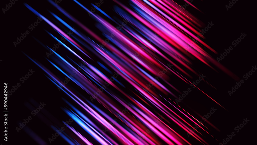 Abstract dynamic pattern wallpaper. Dark background with glowing ...