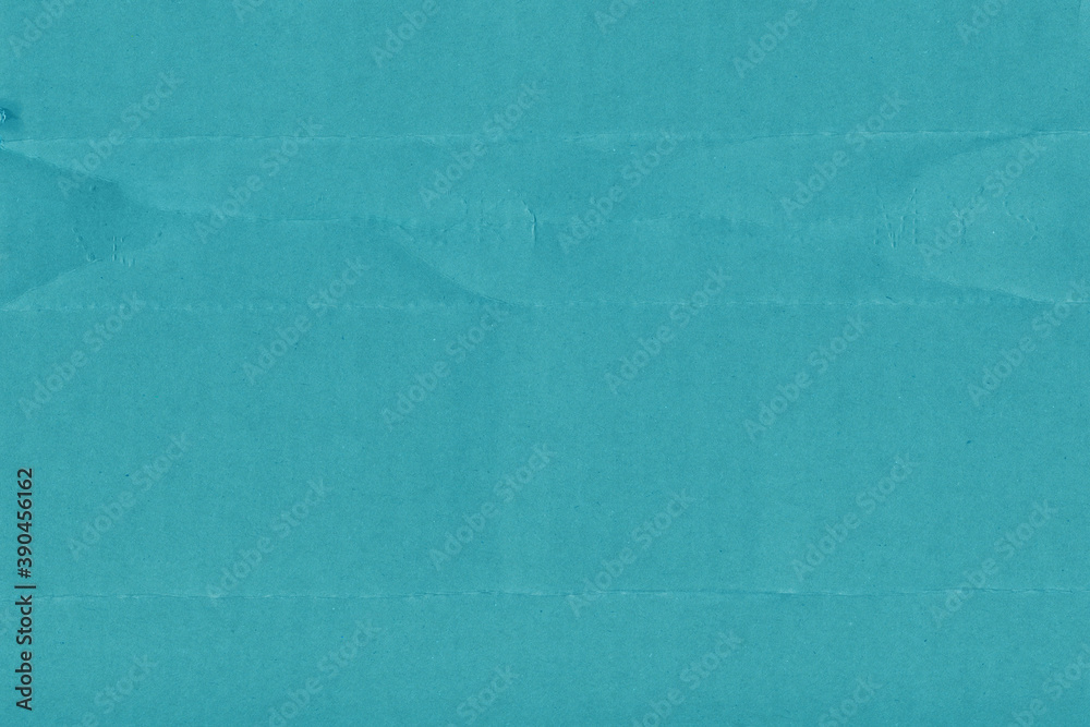 A blue vintage rough sheet of carton. Recycled environmentally friendly ...