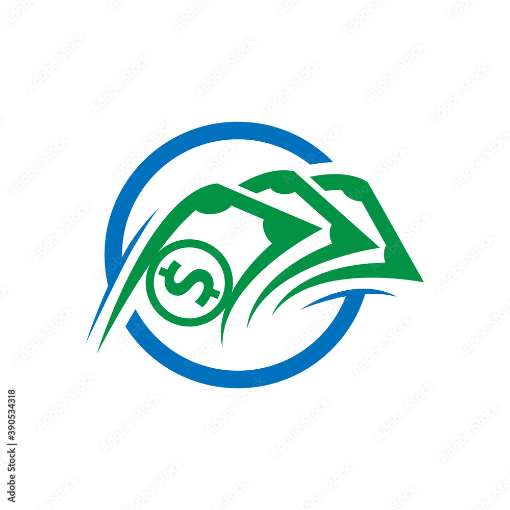 Money Logo designs template vector, Finance logo designs vector, Logo ...