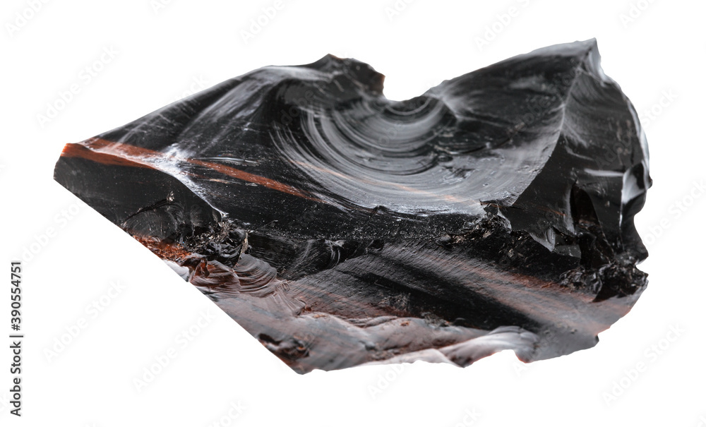 macro photography of sample of natural mineral from geological ...