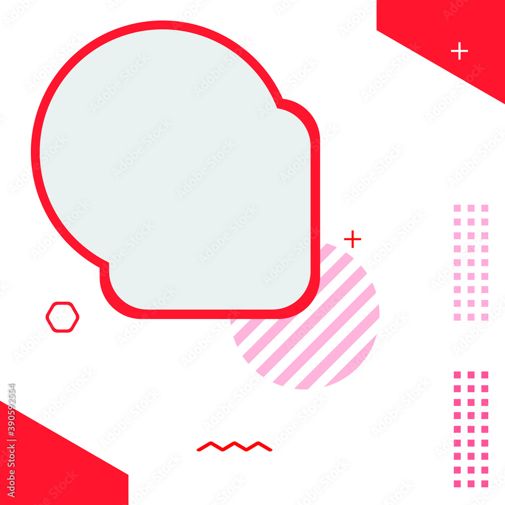 Social media post background, banner promotion template for ads Stock ...