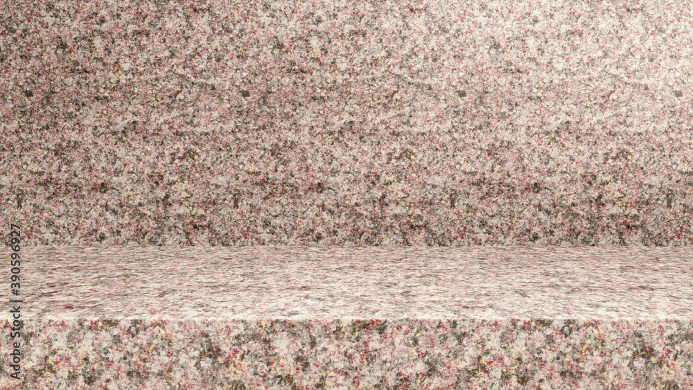 Empty modern studio table room background, product display with copy ...