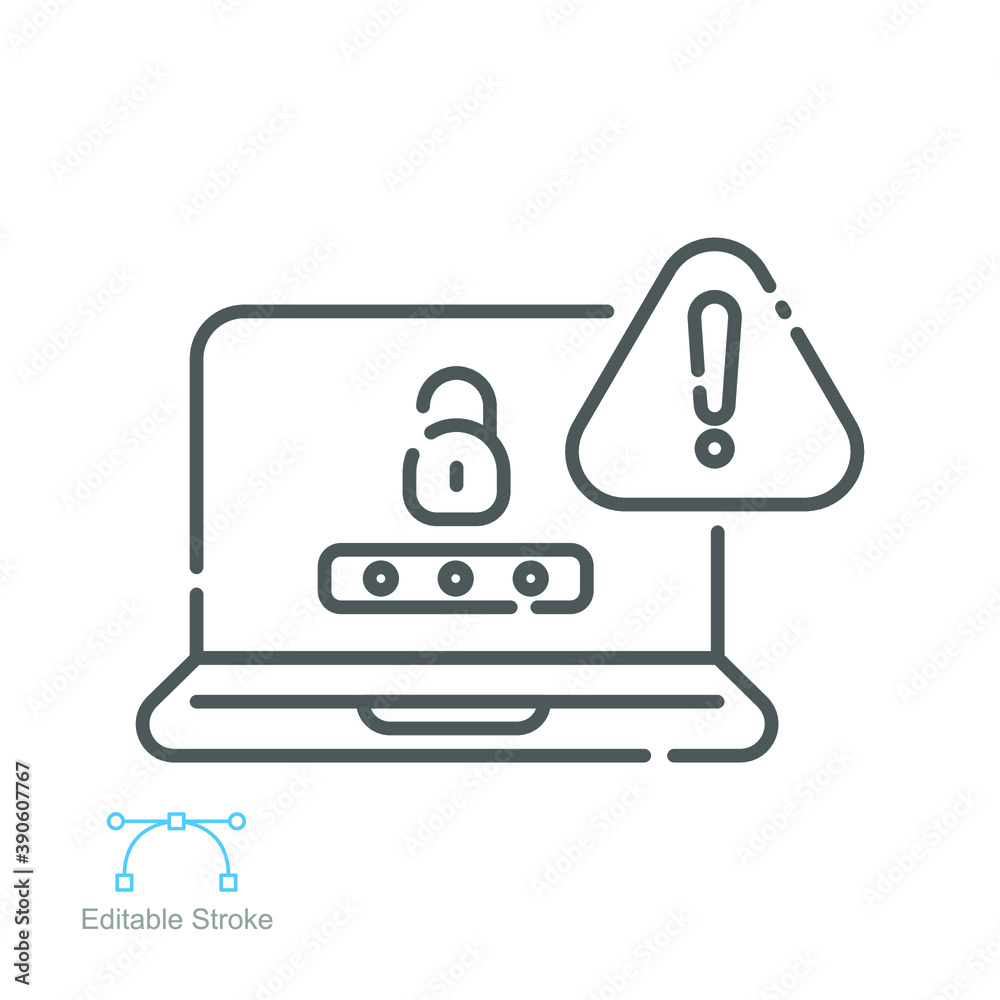 Password Phishing icon. Cyber thief. cyber phish attacks fraud. Hacker ...