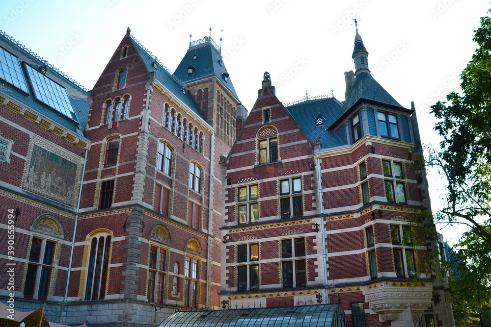 National Museum (Rijksmuseum) in Amsterdam, The Netherlands. This is a ...