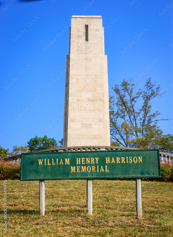William Henry Harrison Tomb State Memorial Stock Photo | Adobe Stock