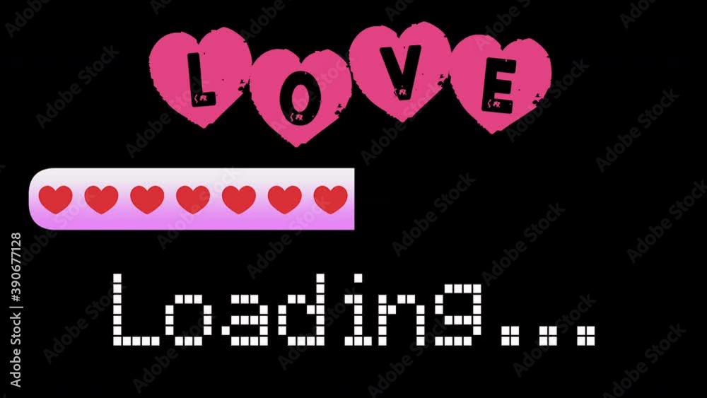 Love Loading Bar, Progress Bar For Valentine S Day, Marriage ...