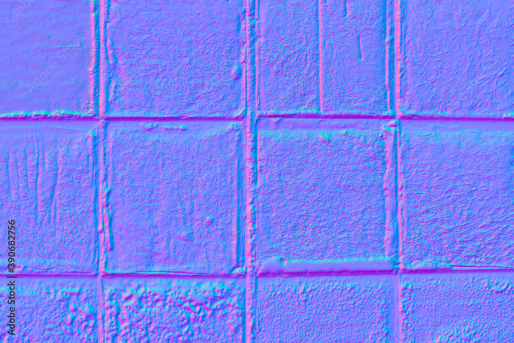 Grid background in normal map Stock Photo | Adobe Stock