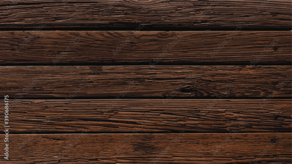 Rough splintered neutral reclaimed wood surface with aged boards lined ...