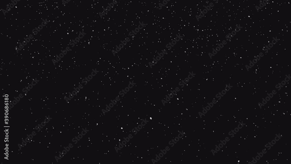 3d animation of falling snow on a transparent background. Mov codec PNG ...