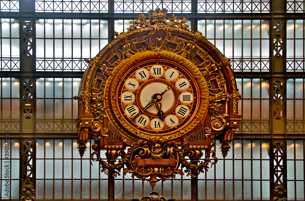 Train Station Clock by Victor Laloux in the beaux-arts style, 1900 ...