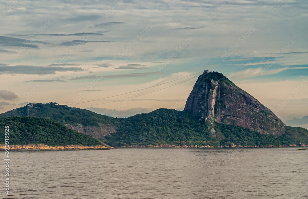 Rio de Janeiro, Brazil - December 22, 2008: Sugarloaf mountain with ...
