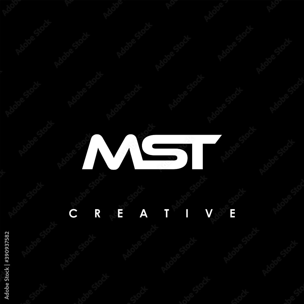 MST Letter Initial Logo Design Template Vector Illustration Stock ...