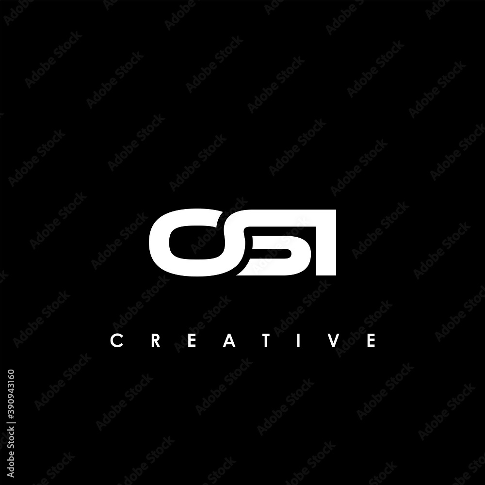 OSI Letter Initial Logo Design Template Vector Illustration Stock ...
