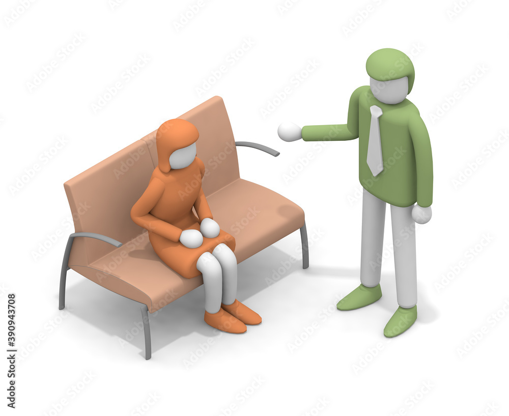 Chat with a colleague. Men and women having a conversation. Company ...