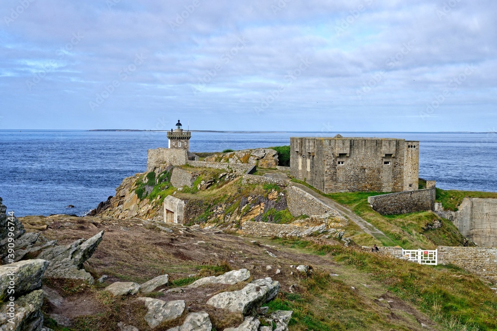 Presqu'île de Kermorvan, Phare, Forteresse, Gr34, Le Conquet, Finistère ...